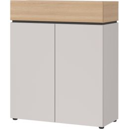 Schuhschrank Germania, B:89cm H:109cm T:40cmkaschmir, lindberg, eiche, nachbildung, Holzwerkstoff, Flur, Schr&auml;nke, "Arluno", Breite 89 cm,