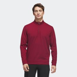 Herren Sweatshirt "ULT CLASSIC QZ"collegiate burgundy, Gr. L, adidas Performance, Obermaterial: 79% Polyester, 21% Elasthan, Sweatshirts