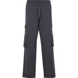 DEF Herren Cargohose "DEF DEF Pure Cargopants"anthrazit, Gr. XXL, unifarben, 100% Baumwolle, Hosen