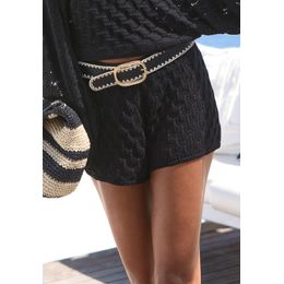 Damen Schwimmshorts, Schwarz, Gr. 34, French Connection, Shorts, Material: Baumwolle