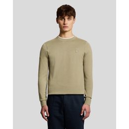 Lyle & Scott Superfeiner Baumwoll-Pullover mit Rundhalsausschnitt