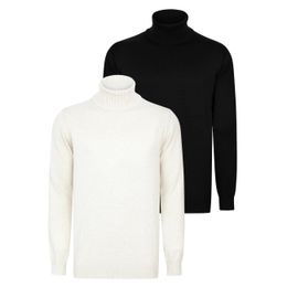 Pullover Rollkragenpullover 2Er-Pack