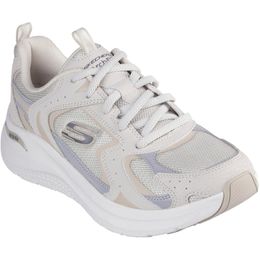 Skechers Arch Fit 2.0 Vintage Luxe Leder Damenschuhe Natural