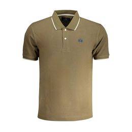 La Martina Verde Baumwolle Herren Poloshirt