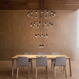Vibia Wireflow Pendelleuchte, LED 42-flammig, 037804/1A,
