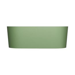 Omnires OVO freistehende Badewanne, oval, OVO160WWZPOL,