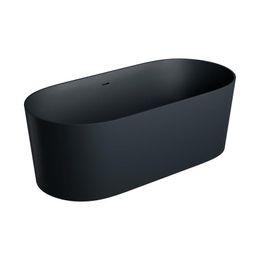 Omnires OVO freistehende Badewanne, oval, OVO160WWZPBLV,