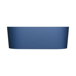 Omnires OVO freistehende Badewanne, oval, OVO160WWZPMB,