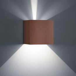 Helestra SIRI 44 Wandleuchte, LED eckig, A28442.49,