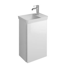 Burgbad Iveo Schrank mit G&auml;stebecken, 1 T&uuml;r, SFFZ044LF2833C0001G0162,