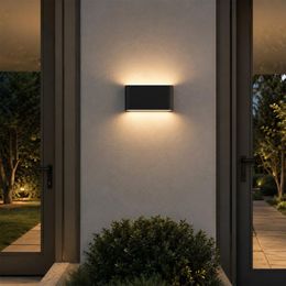 GEA LUCE GES Wandleuchte abgerundet, LED, GES881C,