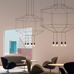 Vibia Wireflow Pendelleuchte, LED 8-flammig, 030304/1A,