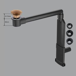 preotec Raumsparm&ouml;belsiphon f&uuml;r Waschtisch und Konsolenplatte bis 1 cm,, PR2000+PR2400RB#NEW,