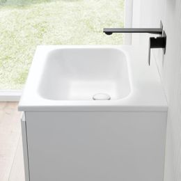 rivea Dia ultraflacher M&ouml;belwaschtisch B: 61 H: 14,2 T: 51,5 cm, BR0053WM,