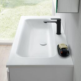 rivea Dia ultraflacher M&ouml;belwaschtisch B: 121 H: 14,2 T: 51,5 cm, BR0051WM,