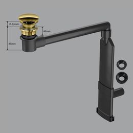 preotec Raumsparm&ouml;belsiphon f&uuml;r Waschtisch und Konsolenplatte bis 4 cm,, PR2000+PR2001+PR2300GG#NEW,