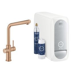 Grohe Blue Home K&uuml;chenarmatur mit Soda- und Filtersystem, schwenkbar, 31454DL1,