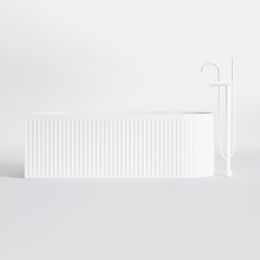 Steinberg 740 Eck-Badewanne, mit Sch&uuml;rze, 740 8210 W,
