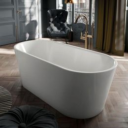 Kaldewei MEISTERST&Uuml;CK CLASSIC DUO freistehende Badewanne, oval, 204843533001,