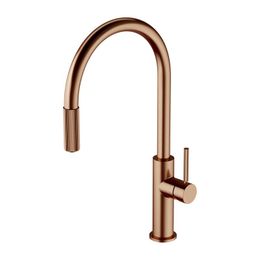 Omnires SWITCH K&uuml;chenarmatur mit Filtersystem, ausziehbar, schwenkbar, SW9059-FD1CPB,