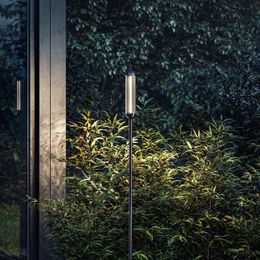 Ip44.de reed Solar Stehleuchte mit Erdspie&szlig;, LED, 93821-BL-JO,