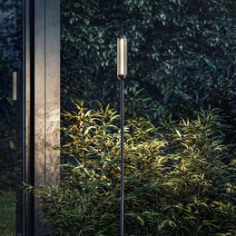 Ip44.de reed Solar Stehleuchte mit Erdspie&szlig;, LED, 93822-BL-JO,