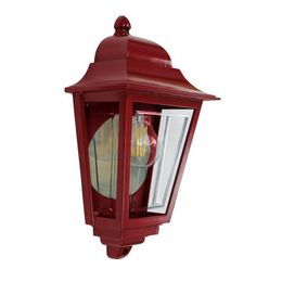 Elstead Lighting Deco Lane Wandleuchte E27, DECO-LANE7-RED,