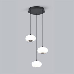 Helestra SAPO Pendelleuchte LED, 3-flammig, rund, 66/2701.22,