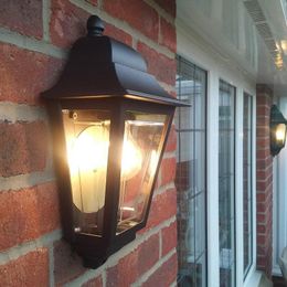 Elstead Lighting Deco Lane Wandleuchte E27, DECO-LANE7-BLACK,