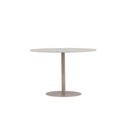 Livetastic Esstisch, Beige, Holz, Metall, Pappel, rund, zylindrisch, 75 cm, Esszimmer, Tische, Esstische, Esstische rund