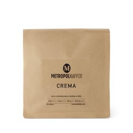 Metropol Kaffee - Crema - 500 g Ganze Bohne - Intensit&auml;t: 3/6