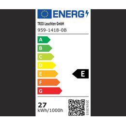 Trio LED-Deckenleuchte &raquo;Brad&laquo; - 100x20x16cm - braun -
