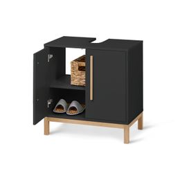 Tchibo - Waschbeckenunterschrank &raquo;Eklund&laquo; - 65x40x66,5cm - anthrazit -
