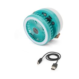 Tchibo - 2-in-1-LED-Ventilator - wei&szlig;