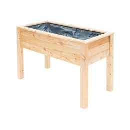 Tchibo - Stelzenhochbeet - 120x65x75cm - naturfarben -