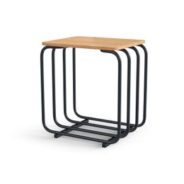 Tchibo - Hocker - 45x35x48cm - schwarz -