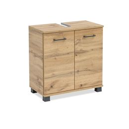 Tchibo - Waschbeckenunterschrank &raquo;Wbu 600 Nora&laquo; - 60x32,5x63,5cm - schwarz -