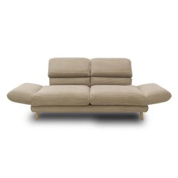 Domo 2-Sitzer &raquo;Malaga&laquo; - 180x98x92cm - taupe -