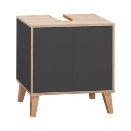 Roba Waschbeckenunterschrank &raquo;Morena&laquo; mit 2 T&uuml;ren - 60x32,5x63cm - braun -