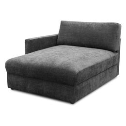 Tchibo - Ddomo Longchair &raquo;Sonderburg&laquo; links - 115x150x86cm - anthrazit -