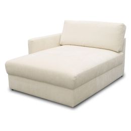 Domo Longchair &raquo;Sonderburg&laquo; links - 115x150x86cm - creme -