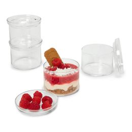 Tchibo - 4 Vorspeisen-und-Dessertgl&auml;ser - transparent