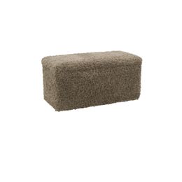 Domo Hocker &raquo;Kopenhagen&laquo; mit Staufach - 91x41x43cm - schwarz -