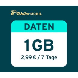 Tchibo - Datenoption 7 Tage 1 GB
