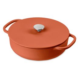 Tchibo - Gusseisen-Br&auml;ter-Pfanne - orange