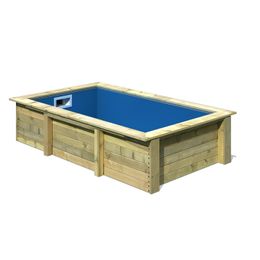 Karibu Gartenpool-Set - naturfarben