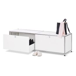 Tchibo - Lowboard Metall &raquo;Cn3&laquo; mit Schubladen - 152x40x44,5cm - chrom -
