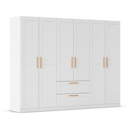 Rauch Dreht&uuml;renschrank &raquo;Quadra-Spin Country&laquo; - 271x54x210cm - braun -