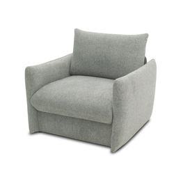 Domo Schlafsofa 1-Sitzer &raquo;Helsinki&laquo; - 105x195x95cm - grau -