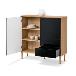 Tchibo - Highboard &raquo;Bekeson&laquo; - 110,5x40x111cm - anthrazit -
